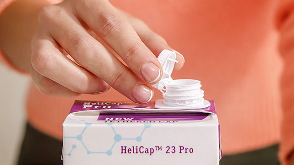 Nắp vặn 1 bước HeliCap, bước tiến mới trong bao bì